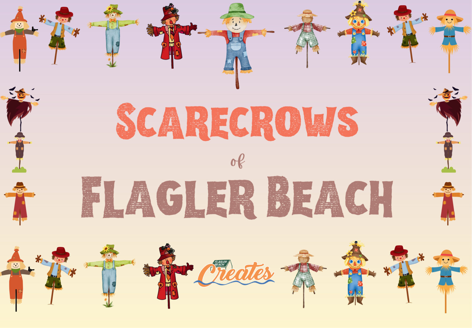 Scarecrows of Flagler Beach - Flagler County Cultural Council
